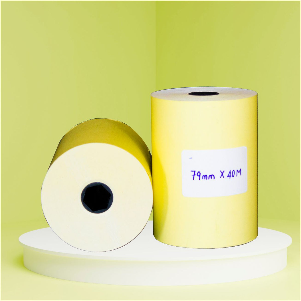 79 mm X 40 m 3 inch ( Tint Roll - Yellow/roll )