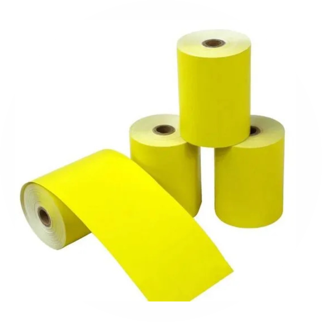 Thermal Paper roll - 79 mm X 40 m 3 inch ( Tint Roll - Yellow/roll ) M